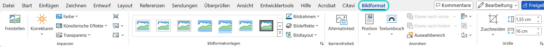 Tabellen, Bilder und Beschriftungen einfügen - Hausarbeiten