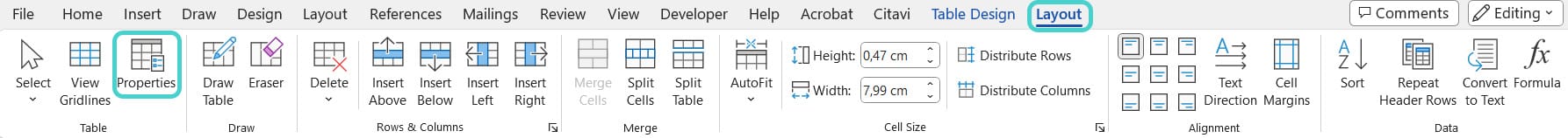 Inserting tables, pictures and captions - Hausarbeiten