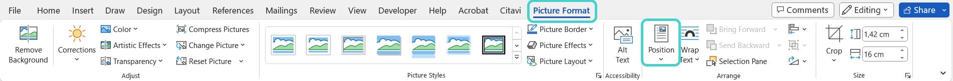 Inserting tables, pictures and captions - Hausarbeiten